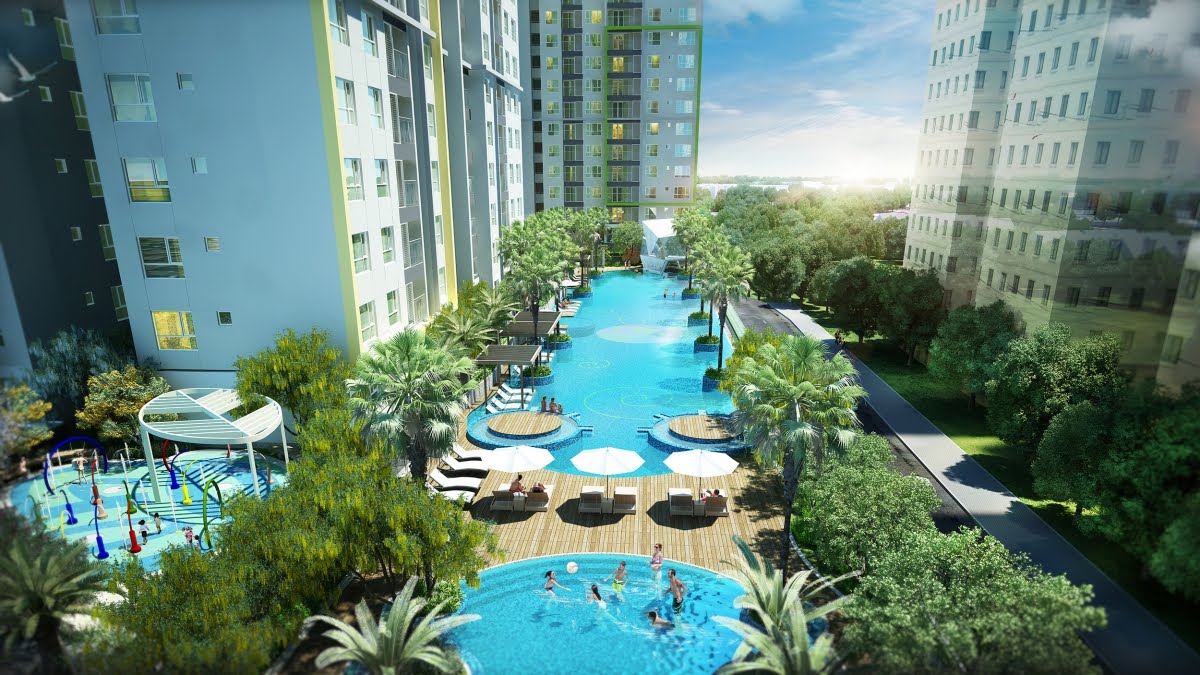 Mặt bằng điển hình căn 2 ngủ tòa S3 Seasons Avenue